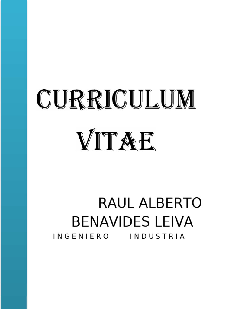 Curriculum Andy | PDF | Informática | Software