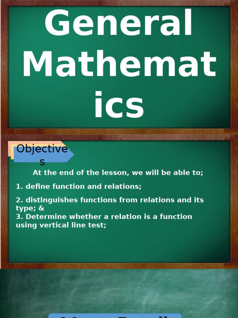 Chapter 1 Functions and Relations W2 | PDF | Function (Mathematics) | Variable (Mathematics)