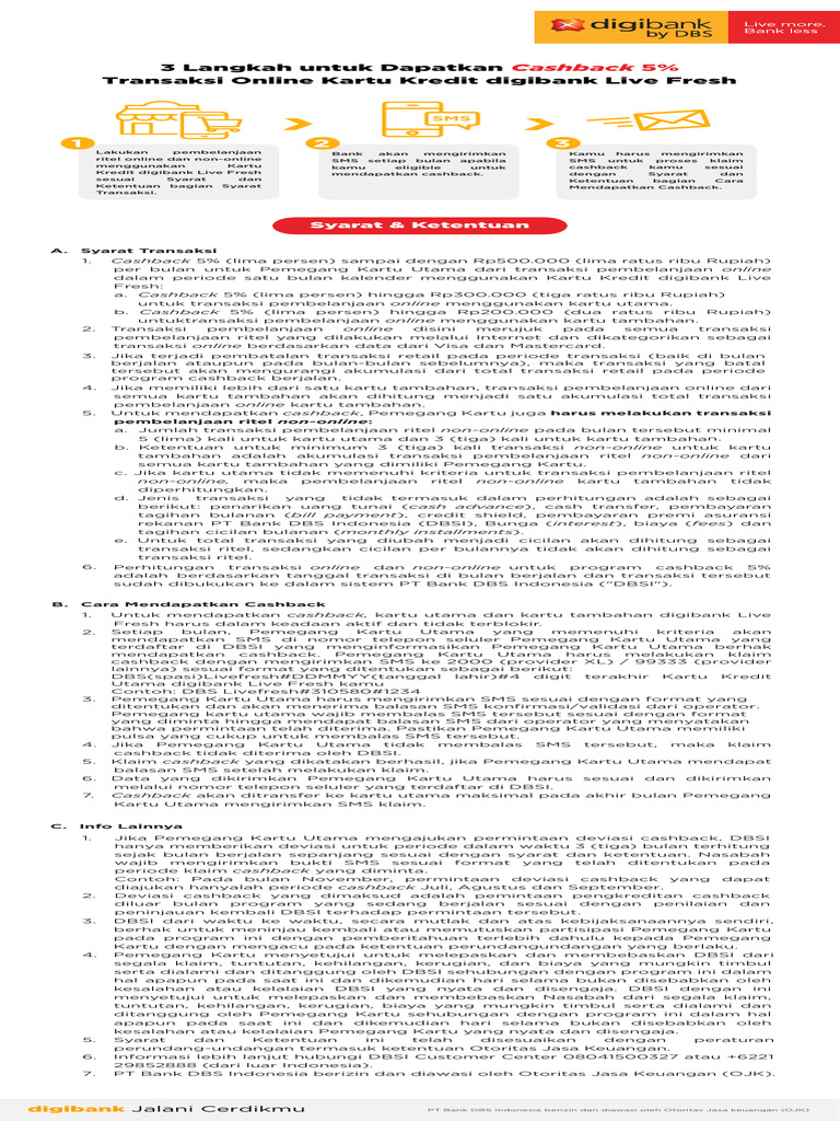 SNK Cashback Transaksionline | PDF