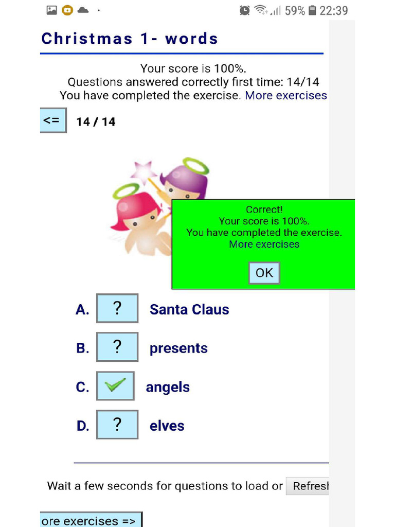 Achristmas Vocabulary | PDF