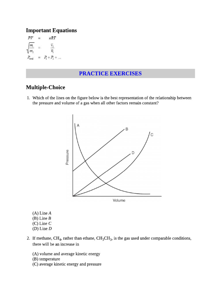 AP Chem - Lesson 6 Gases | PDF