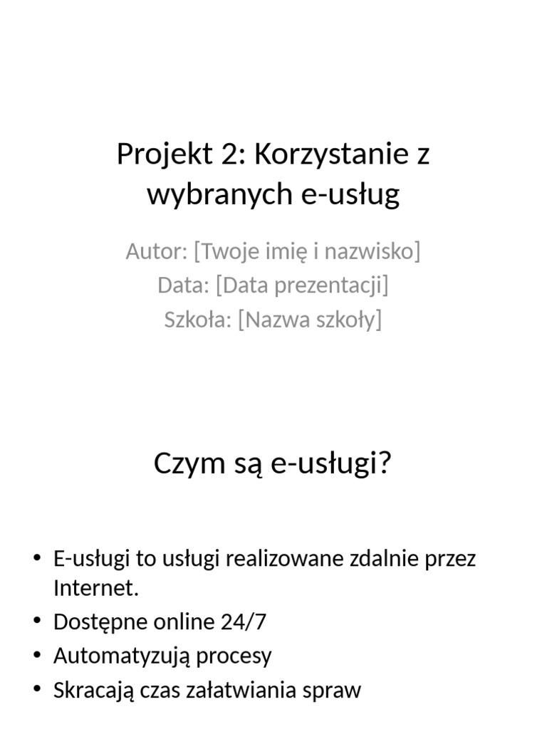 Projekt | PDF