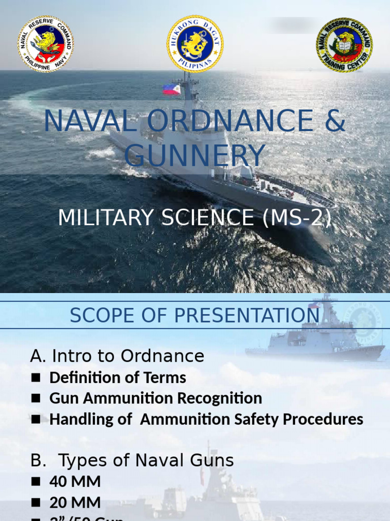 Ordnance and Gunnery | PDF | Artillery | Naval Artillery