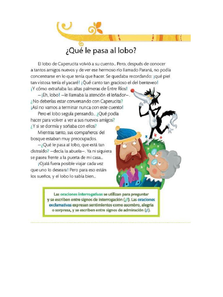 Que Le Pasa Al Lobo | PDF