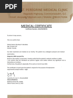 Fake Medical Report | PDF