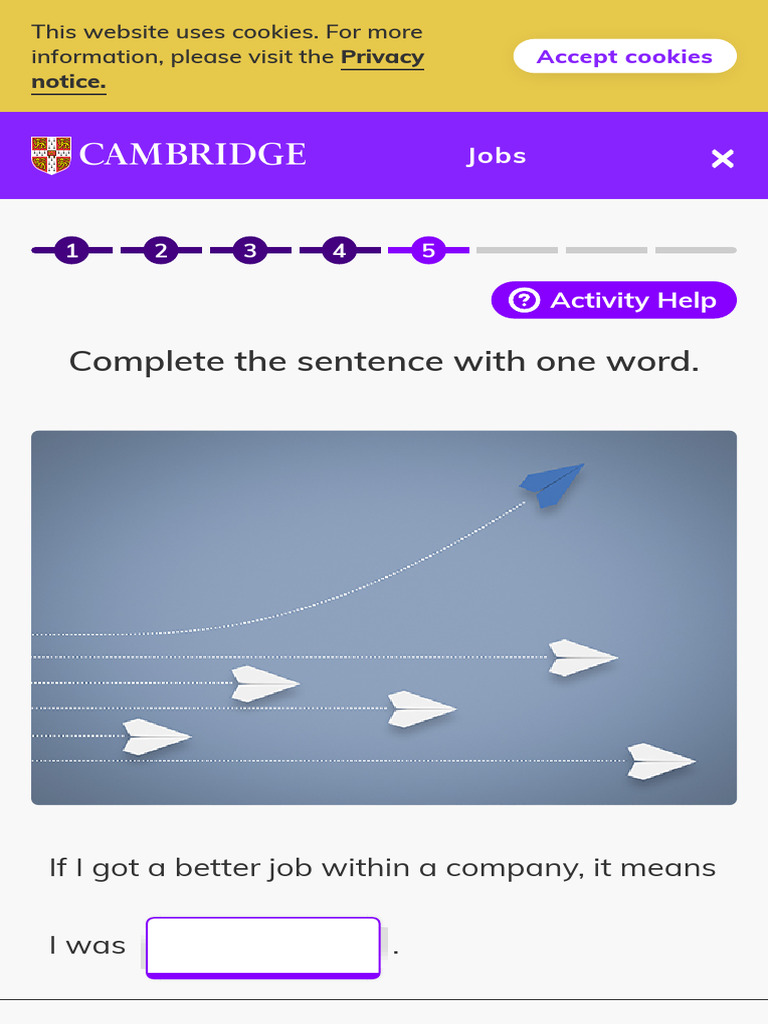 Jobs Cambridge One | PDF
