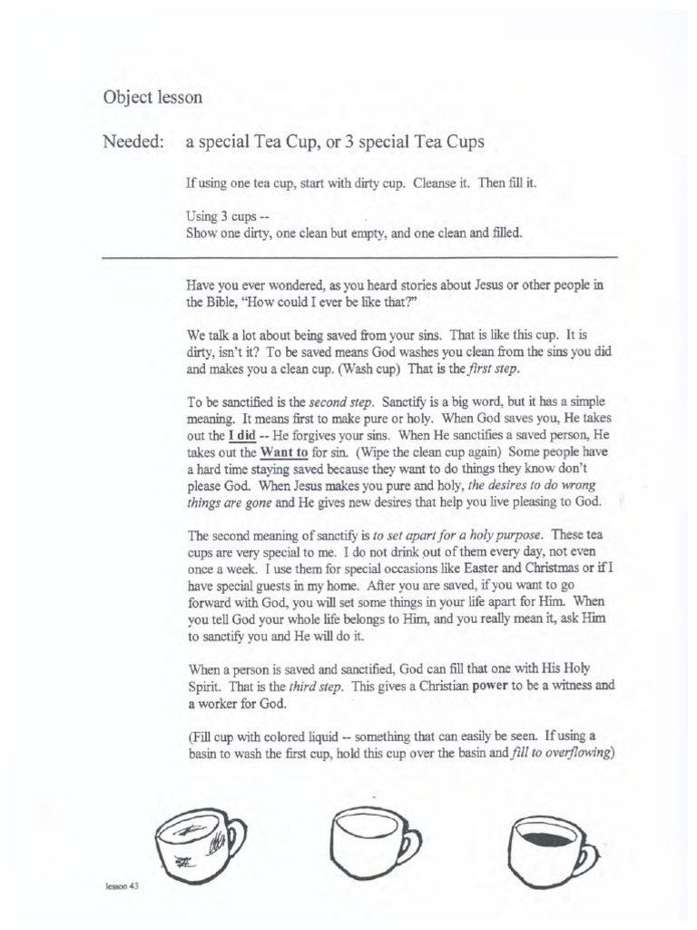 Sunday School Answer TG Activities A Activities 043 | PDF