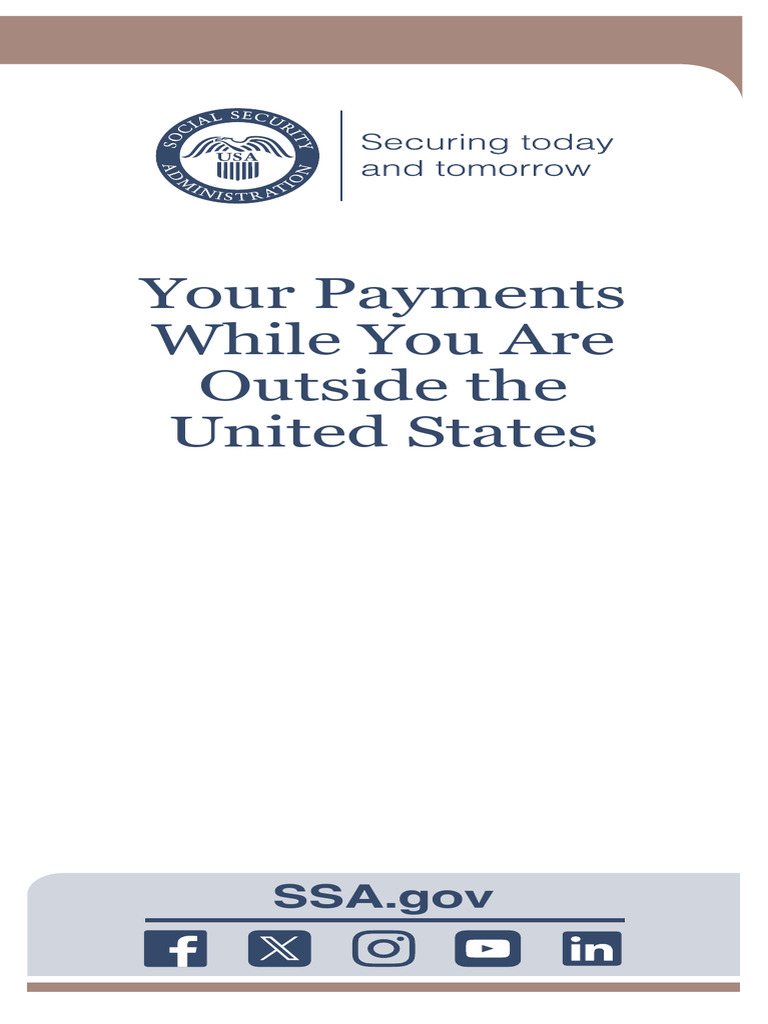 SS Payments Outside The US | PDF | Medicare (United States) | Social ...