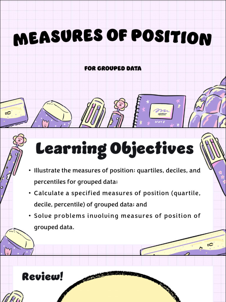 Quartiles For Grouped Data Final | PDF | Percentile