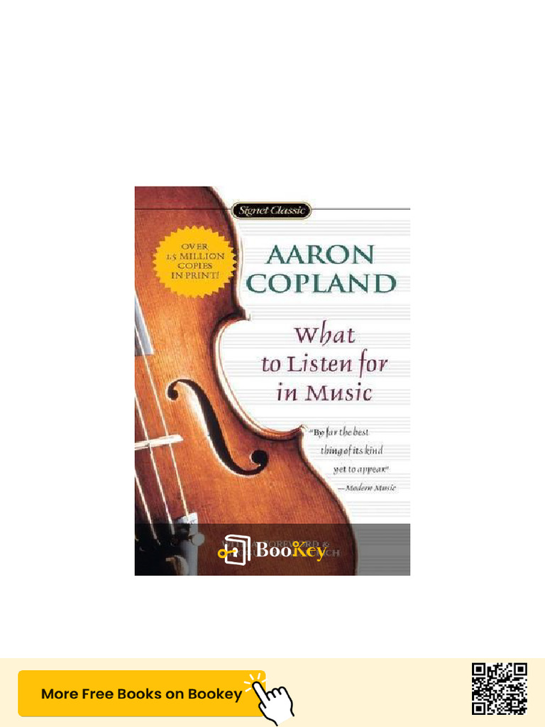 What To Listen For in Music - Copland | PDF | Harmony | Variation (Music)