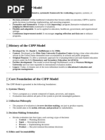 Stufflebeam 2003 The Cipp Model For Evaluation by Daniel L Stufflebeam ...