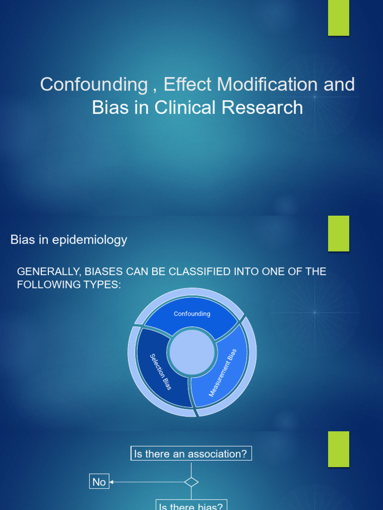 007 - Confounding and Bias | PDF | Confounding | Low Density Lipoprotein