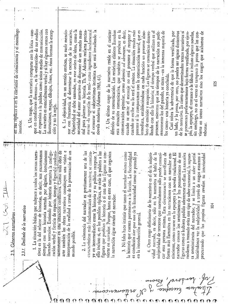 Kurt Spang - Género Narrativo | PDF