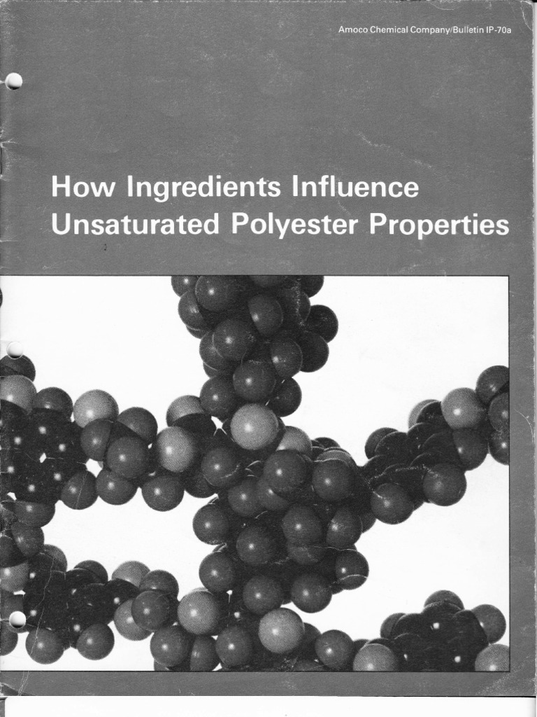 How Ingredients Influence Unsaturated Polyester Properties | Polyester ...