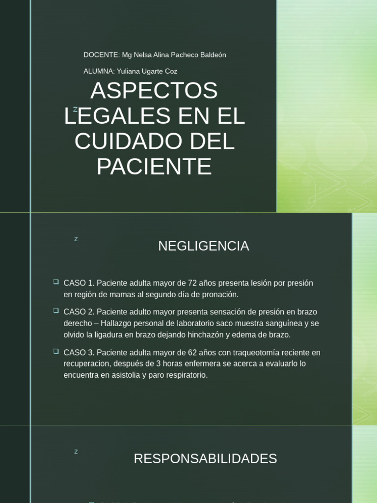 Ejemplos de Aspectos Legales | PDF