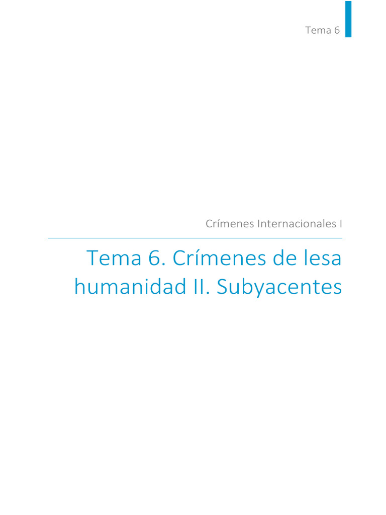 Lesa Humanidad 3 | PDF | Genocidios | Crímenes contra la humanidad