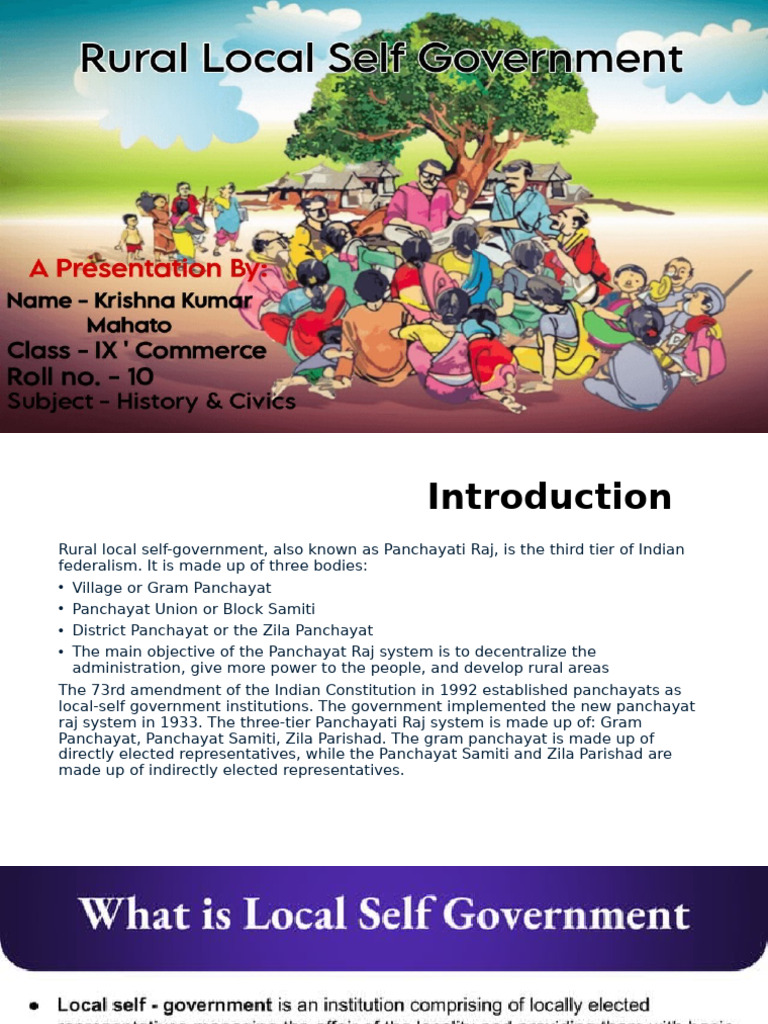 Rural Local Government Presentation 2025 | PDF