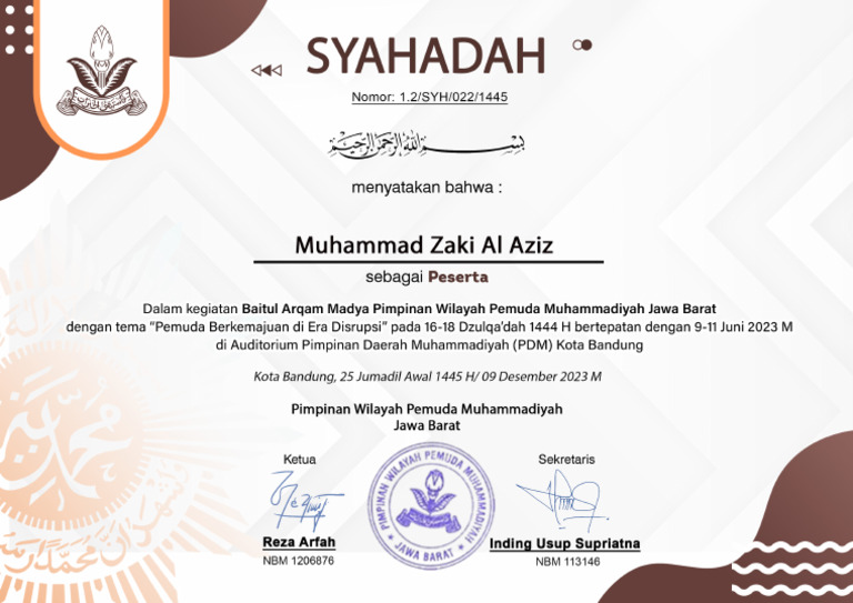 Muhammad Zaki Al Aziz | PDF