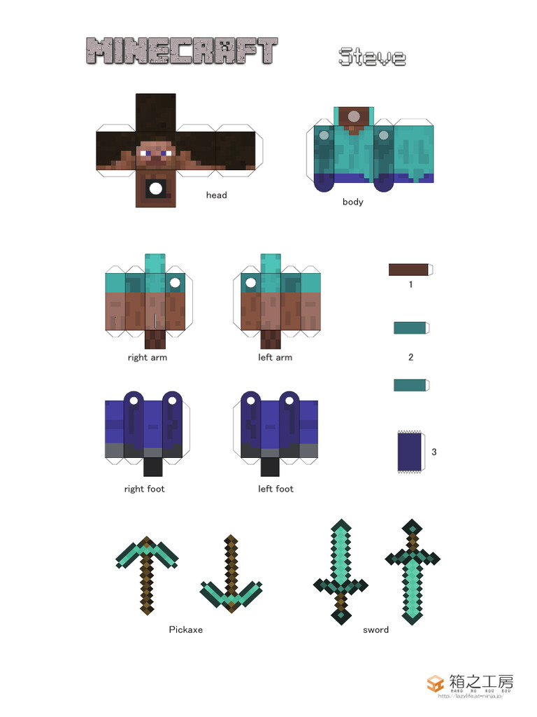 Minecraft Steve | PDF