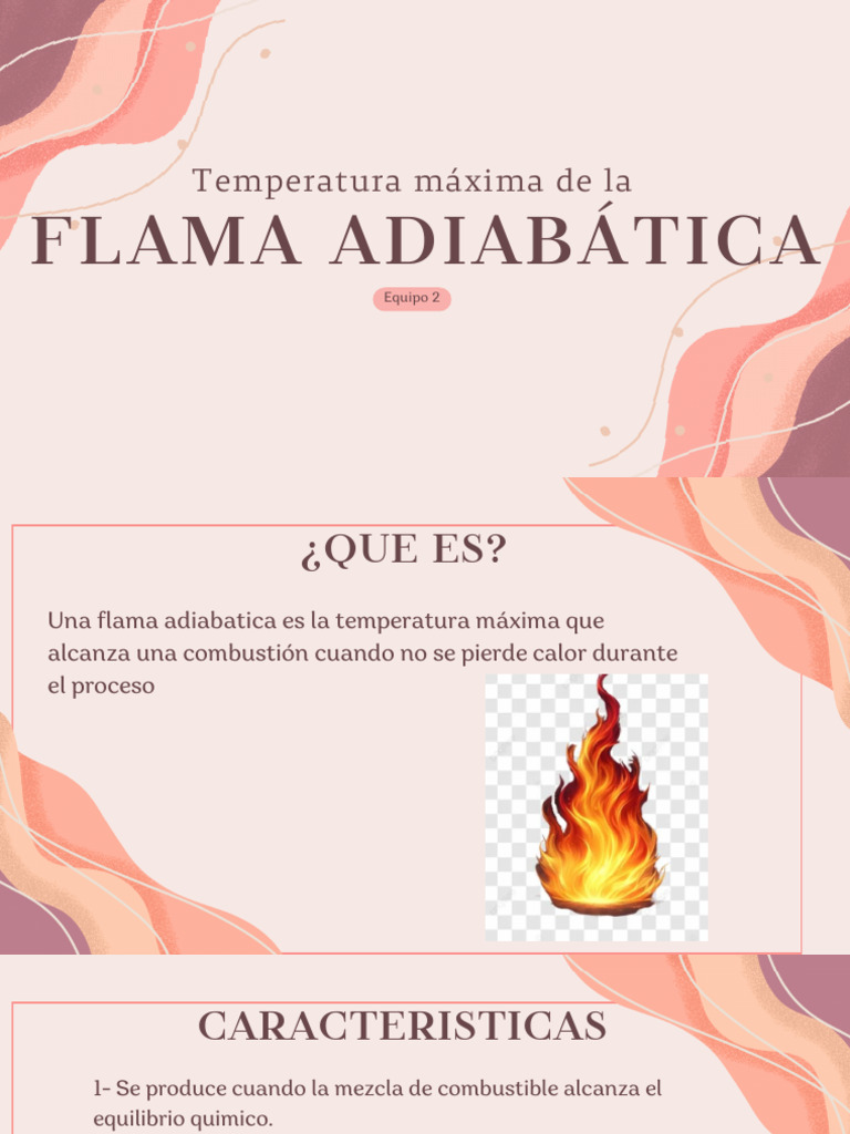 Flama Adiabática | PDF | Combustión | Hierro