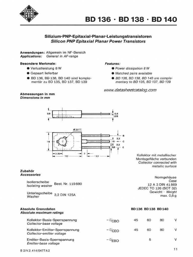 BD136 BD138 BD140 | PDF