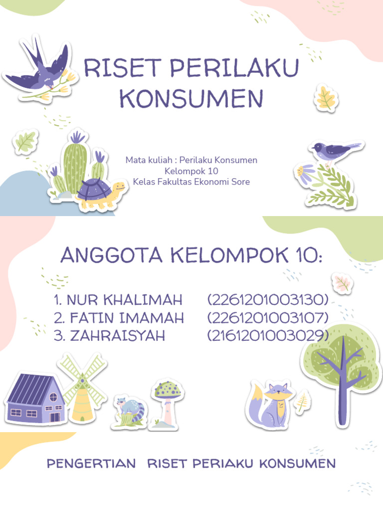 Kel 10-Riset Perilaku Konsumen | PDF