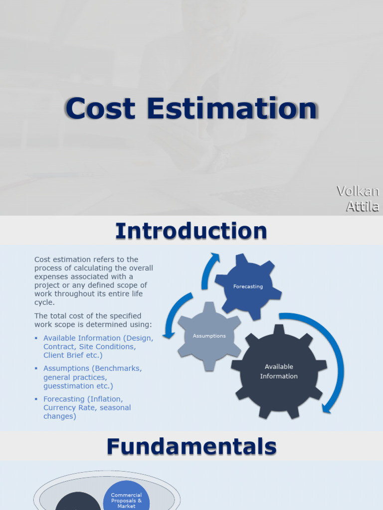 Cost Estimation Process Overview | PDF | Economies | Business