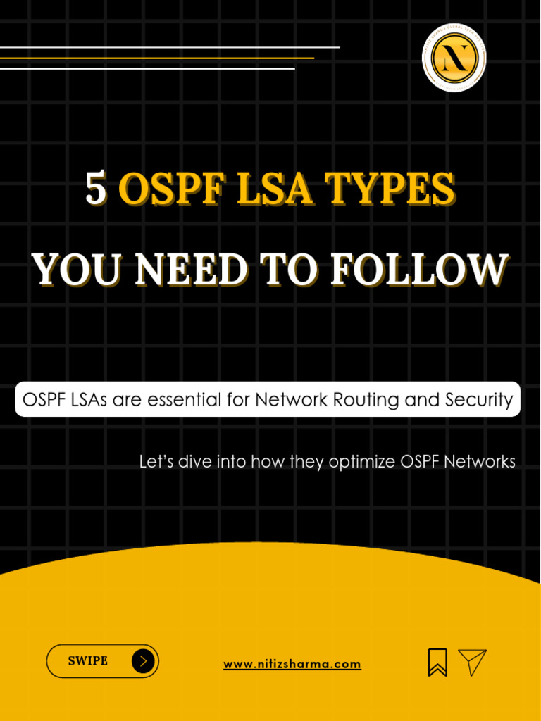 Ospf Lsa Types | PDF