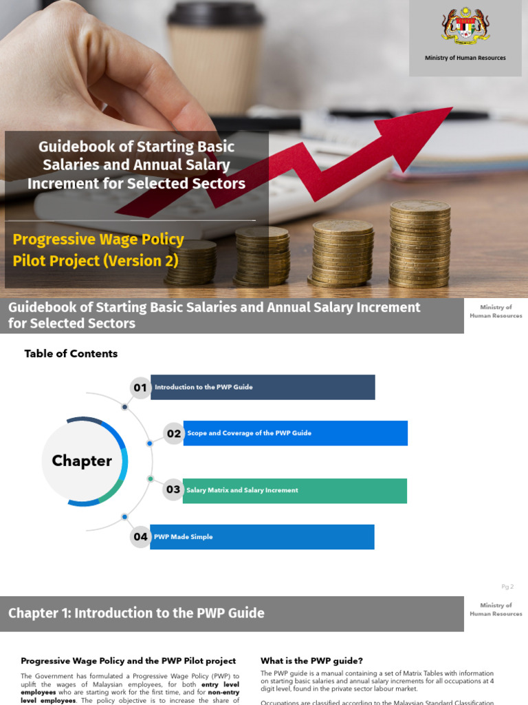 PWP Salary Guide and Annual Increments | PDF | Salary | Employment