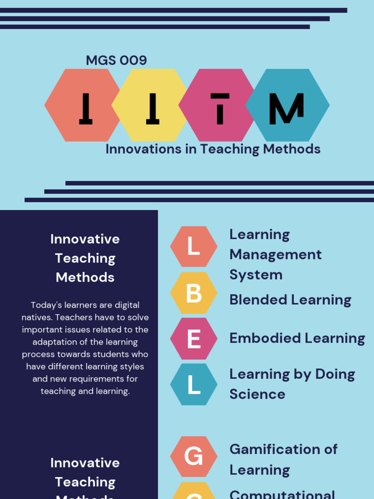 Innovative Teaching Methods | PDF | Teaching Method | Learning