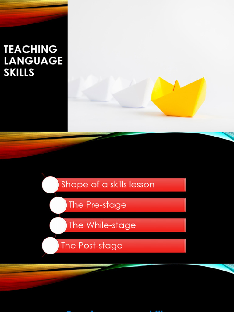 Pre, While, Post Stages in Language Teaching | PDF | Vocabulary ...