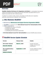 Meddra - Terminologies Coding | PDF | Medical Specialties | Health Sciences