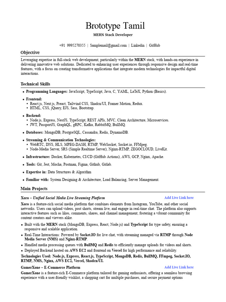 Mern Stack Developer | PDF | Postgre Sql | Web Development