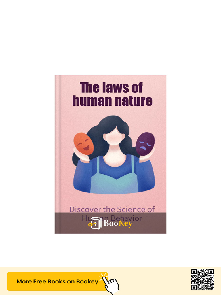 The Laws of Human Nature PDF | PDF | Nonverbal Communication | Narcissism