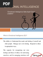 Emotional Intelligence PPT Slides | PDF | Emotional Intelligence | Feeling