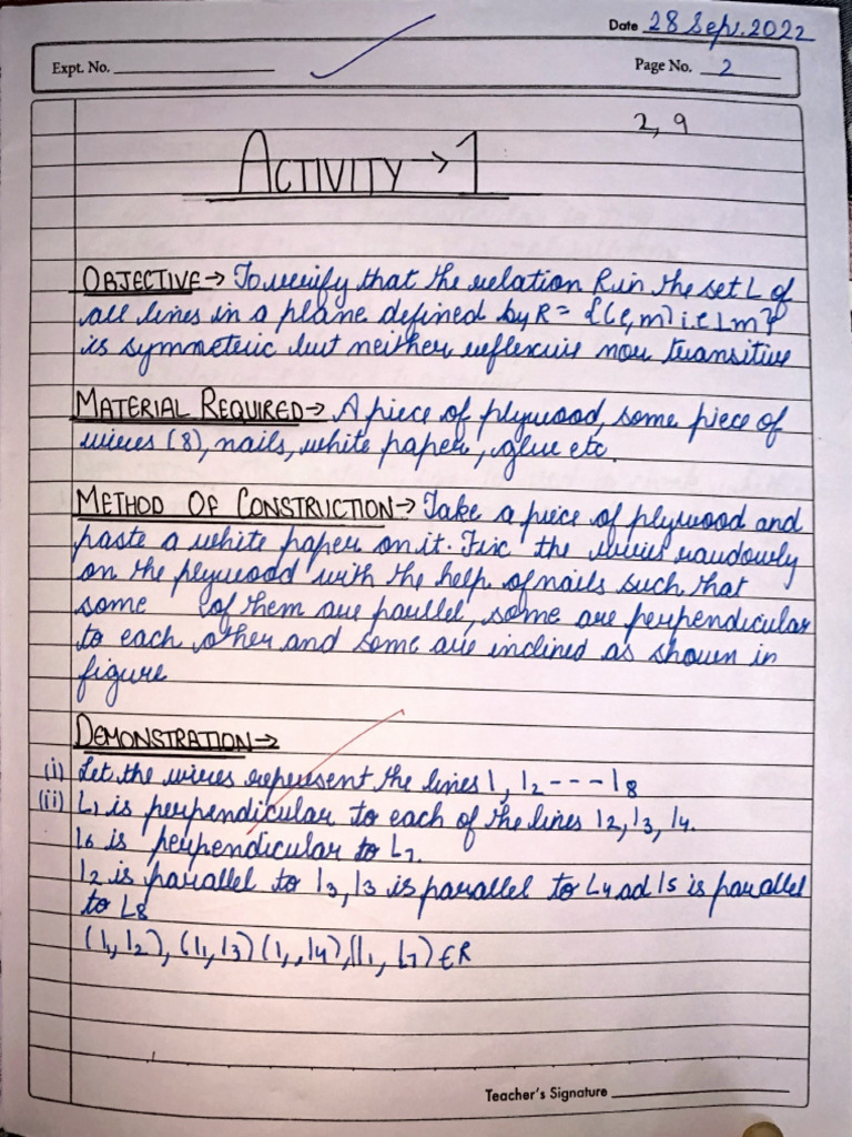 Maths Activities 1-3 | PDF