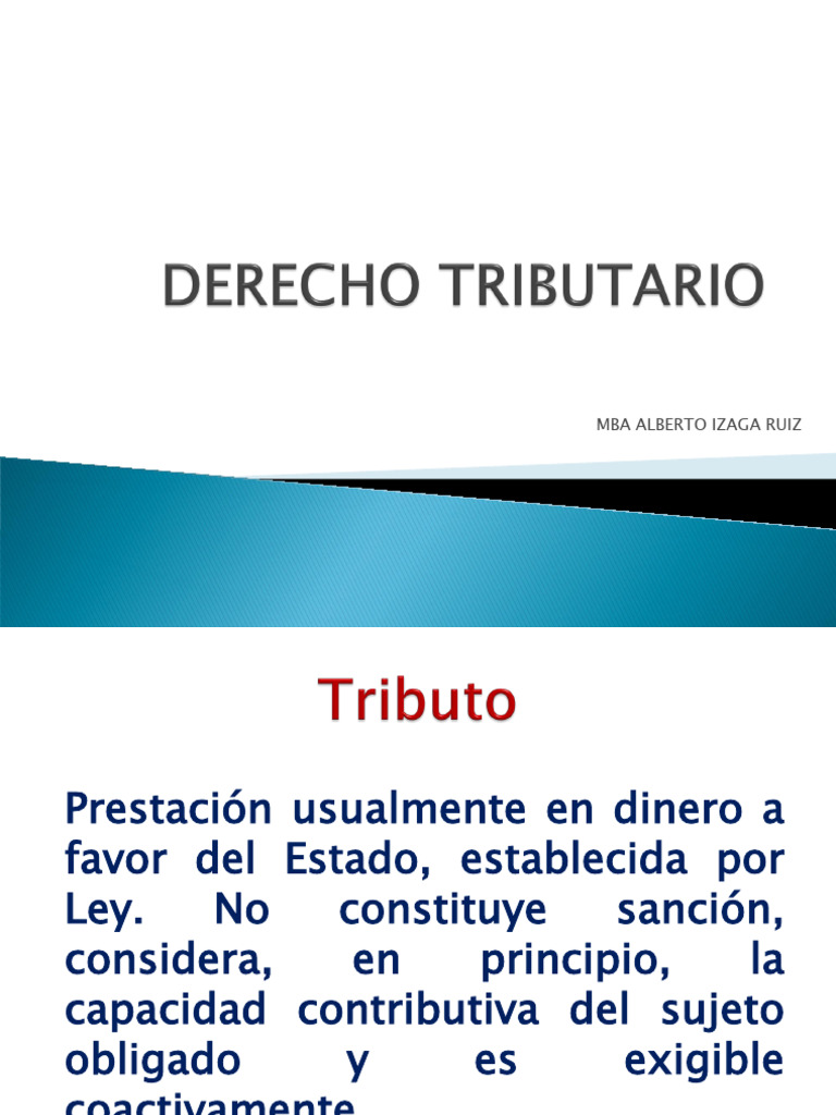 DT1 Tributo | PDF | Impuestos