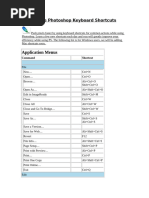 Adobe Photoshop Shortcut Keys Guide | PDF | Keyboard Shortcut | Adobe ...