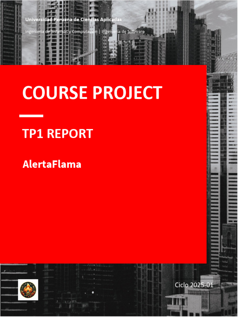 Upc Pre 202501 Si385 1818 AlertaFlama Report Tp1 | PDF | Inteligencia artificial | Inteligencia ...