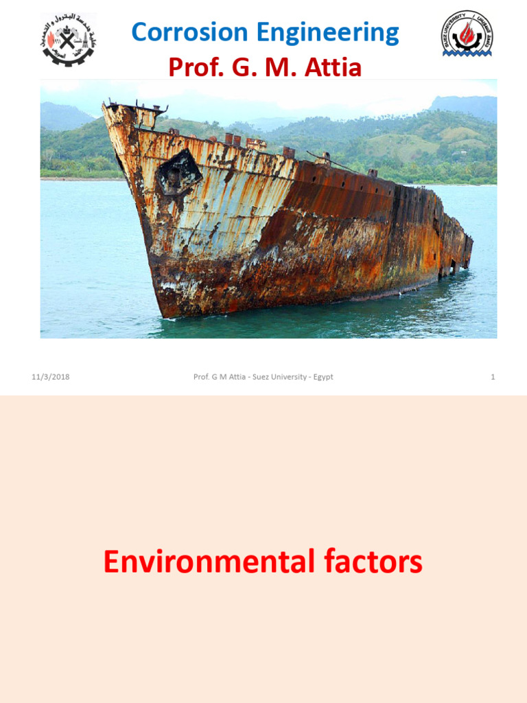 4.2 MDP 337 Factors Affecting Corrosion Fall 2018 - 2019 | PDF ...