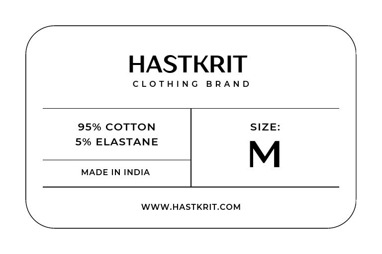 White and Black Minimalist Fashion Clothing Label | PDF