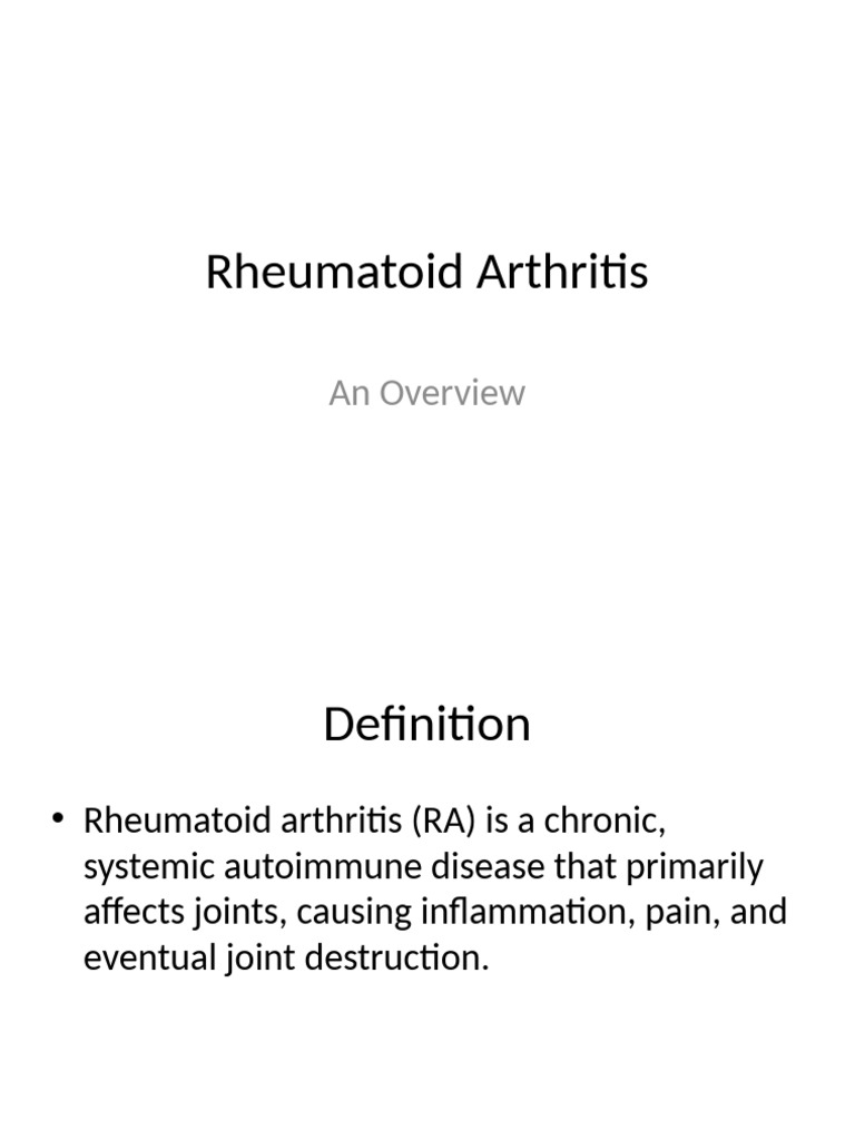 Rheumatoid Arthritis Presentation Pdf 0195