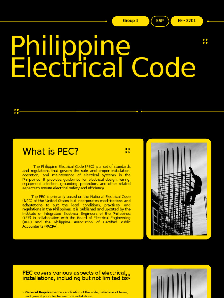 Philippine Electrical Code Overview | PDF | Electrical Wiring | Fuse ...