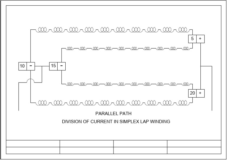 Parallel Path in Lap Winding | PDF