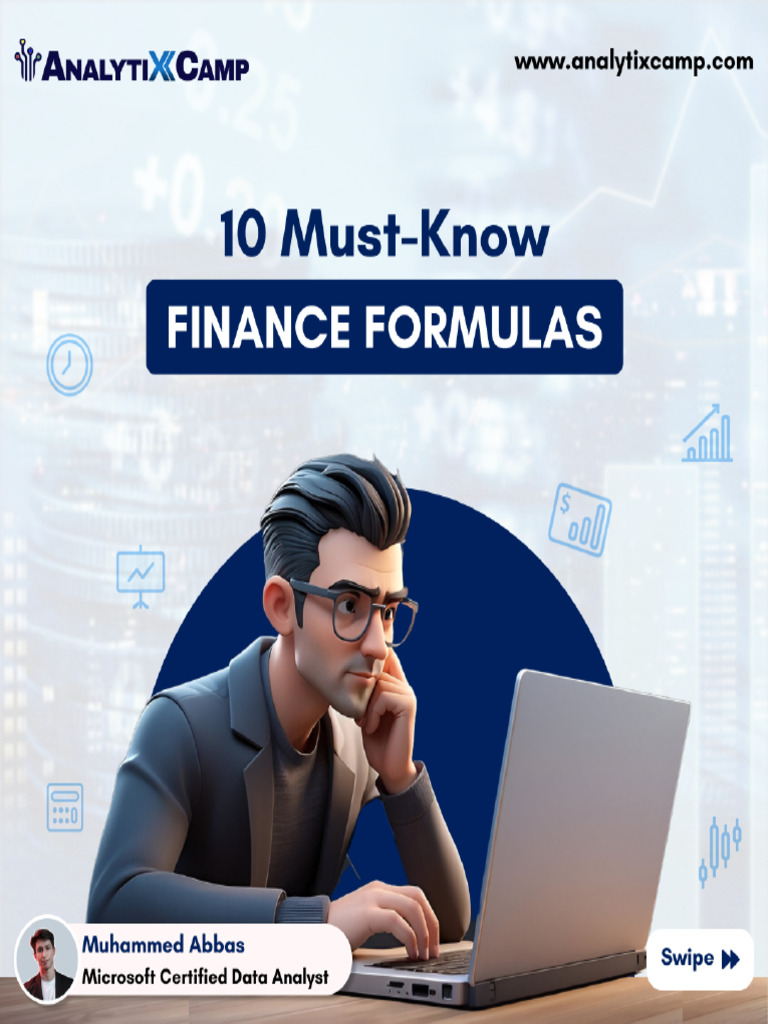 10 Finance Formulas | PDF