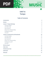 Basic Tempo Markings | PDF | Tempo | Musical Compositions