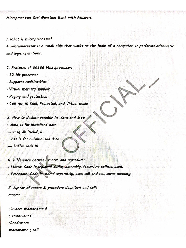 MP QB For Oral | PDF