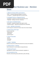 BBS 3rd Year Business Law Notes | PDF
