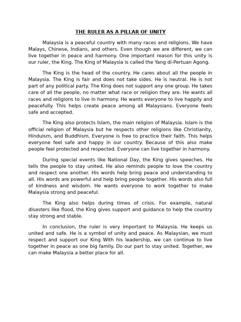 The Ruler As A Pillar of Unity 2 | PDF