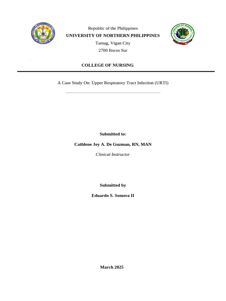 Case Study 4 (AutoRecovered) | PDF | Mucus | Respiratory Tract